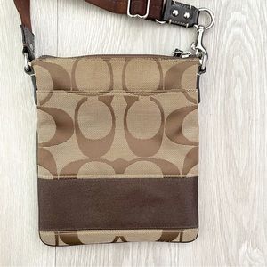 Coach | Bags | Coach Signature Swingpack Crossbody Bag | Poshmark